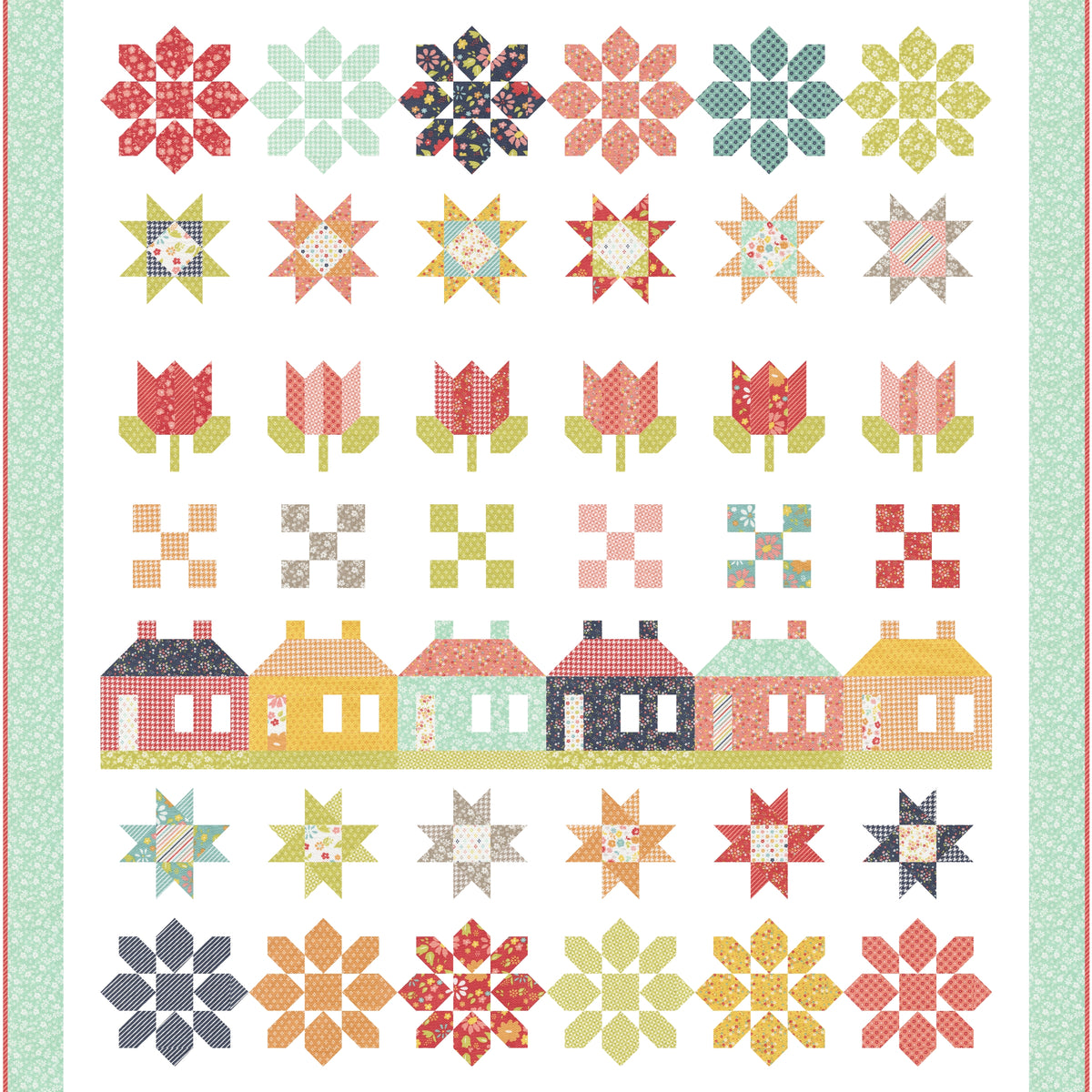 Simply Sweet Quilt Kit Includes pattern by Chelsi Stratton Designs, al ...