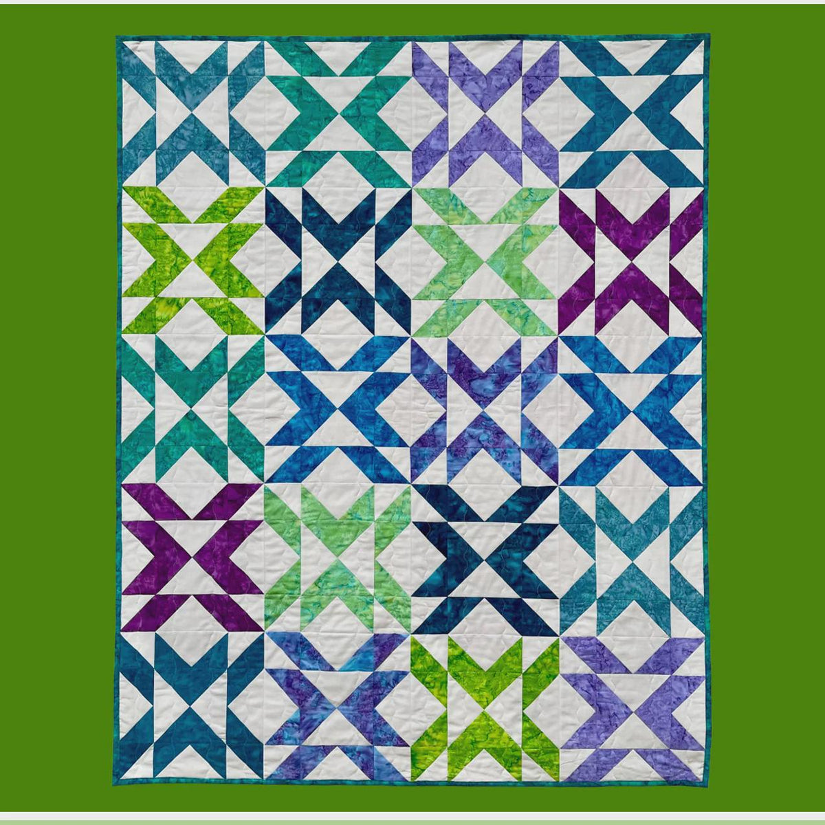 Ixonia Quilt Pattern Card by Rachelle Handmade for Villa Rosa Designs ...
